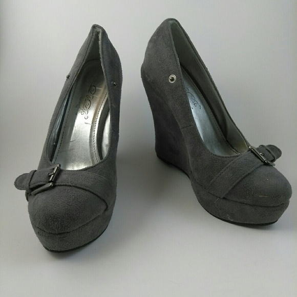 DbDk Fashion | Shoes | Dbdk Fashion Gray Wedge | Poshmark